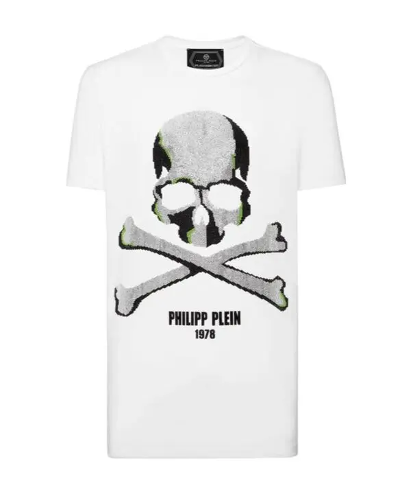 Philipp Plein Logo Details T-shirt - White