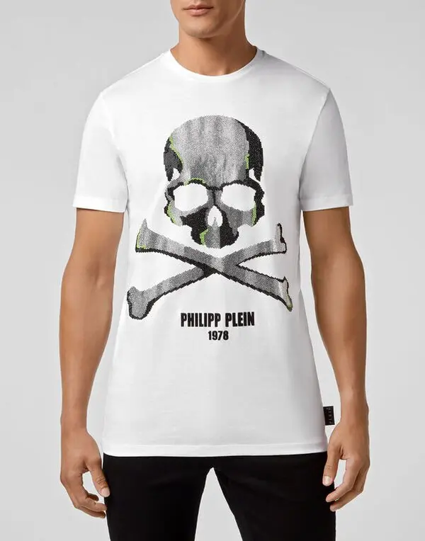 Philipp Plein Logo Details T-shirt - White