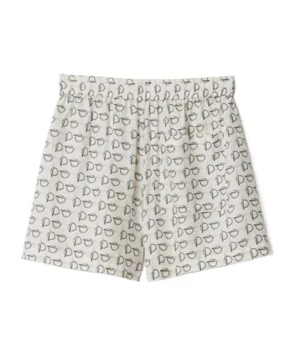 Burberry Drawstring All-over Printed Shorts