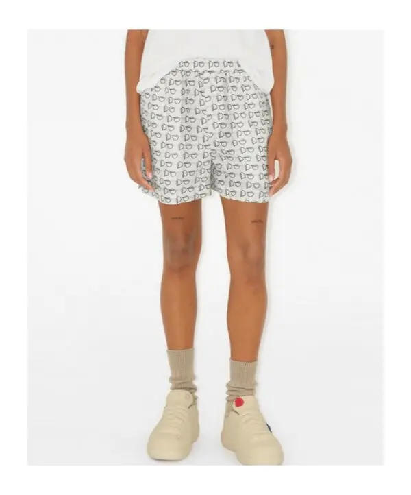 Burberry Drawstring All-over Printed Shorts