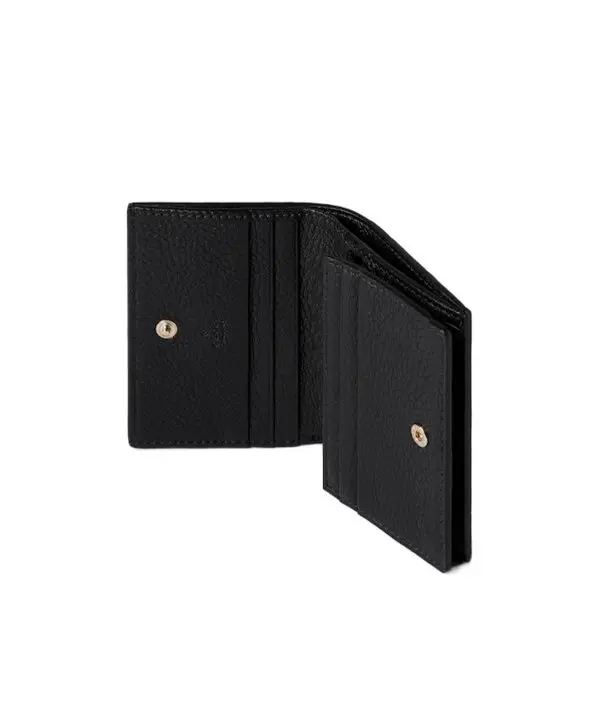 Gucci Gg Emblem Mini Wallet - Black