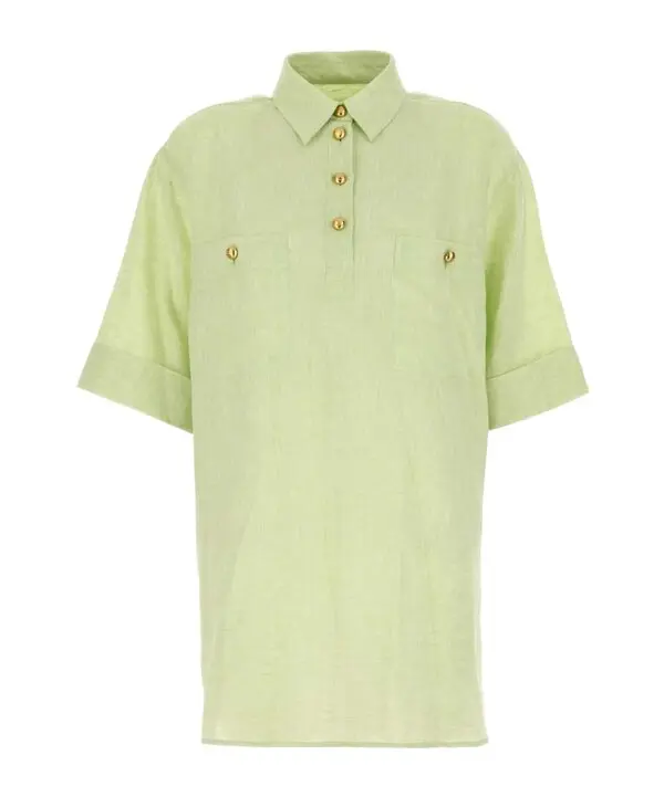 Valentino Garavani Linen Shirt - Yellow