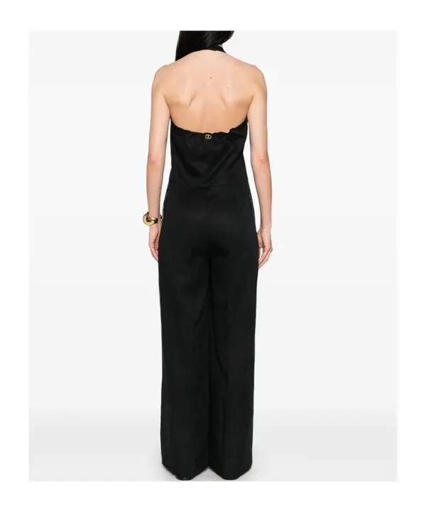 TWINSET Halterneck Sleeveless Jumpsuit