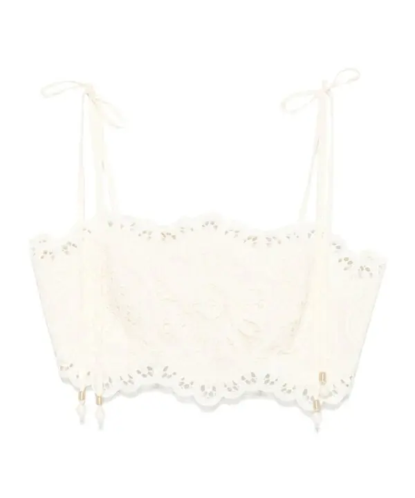 Zimmermann Rhiannon Embroidered Bodice - Ivo