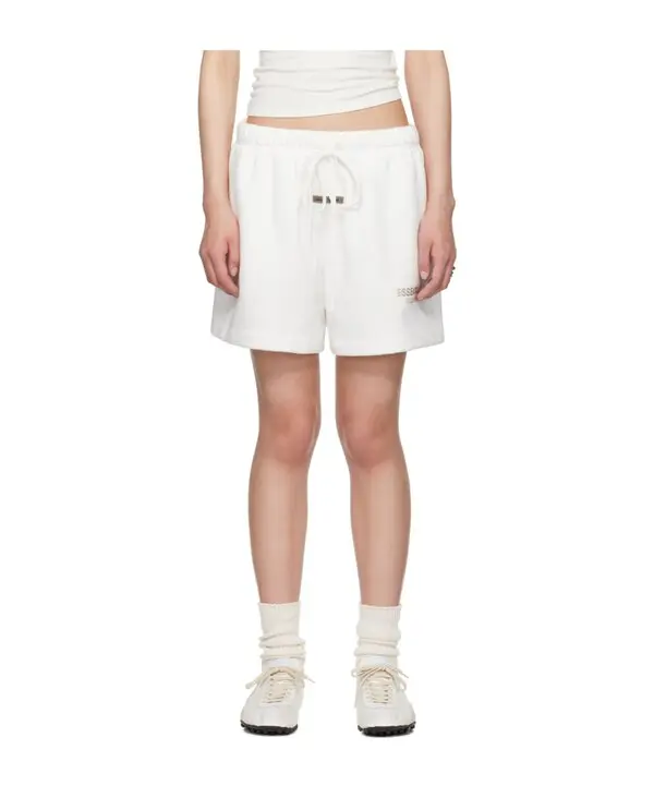 Fear Of God Drawstring Waist Shorts - White