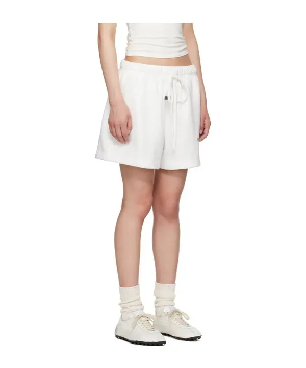 Fear Of God Drawstring Waist Shorts - White