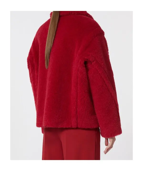 Max Mara Triton Long-sleeved Jacket - Red