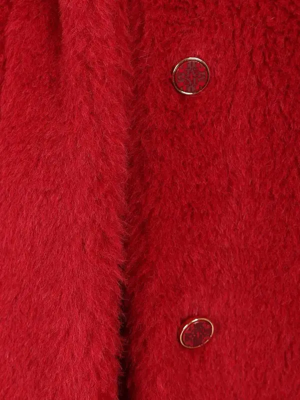 Max Mara Triton Long-sleeved Jacket - Red