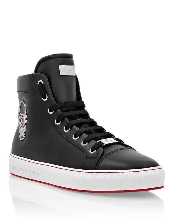 Philipp Plein High-top Sneakers With Logo Detail