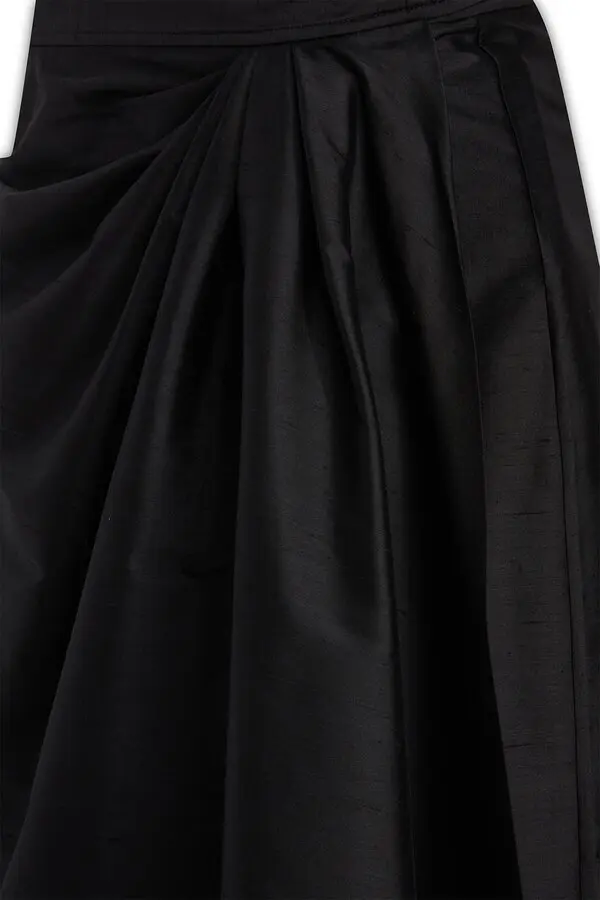 Dior Long Wrap Skirt