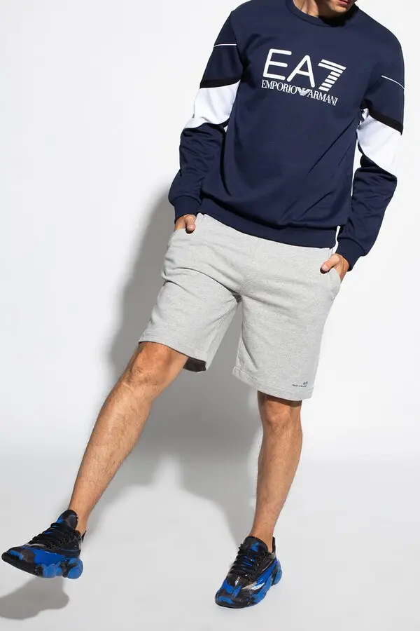 EA7 Logo-print Sweatshirt