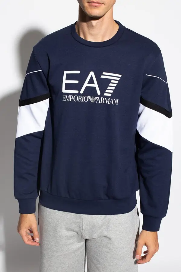 EA7 Logo-print Sweatshirt