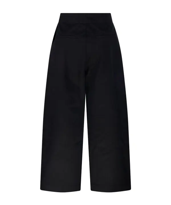 Studio Nicholson High-waisted Trousers - Black