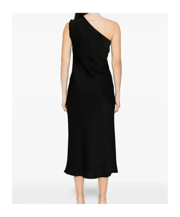 Max Mara One Shoulder Sleeveless Dress