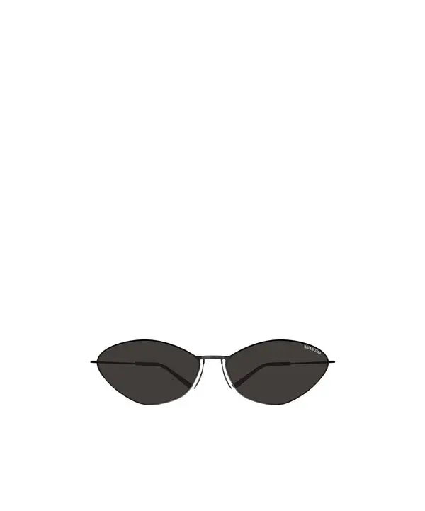 Balenciaga Bb0350s Oval Sunglasses - Black