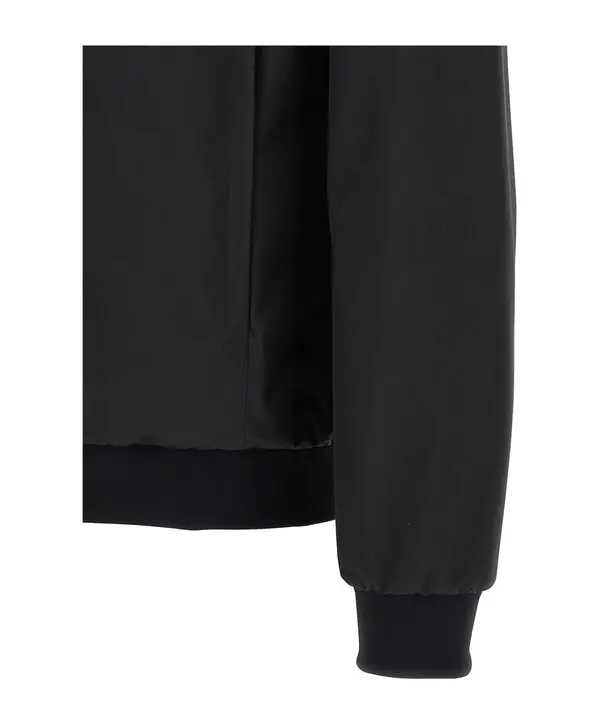 Herno Zip-up Bomber Jacket - Black