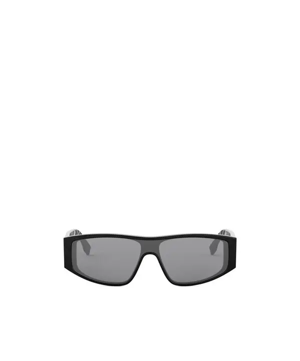 Fendi Rectangular Frame Sunglasses - Black