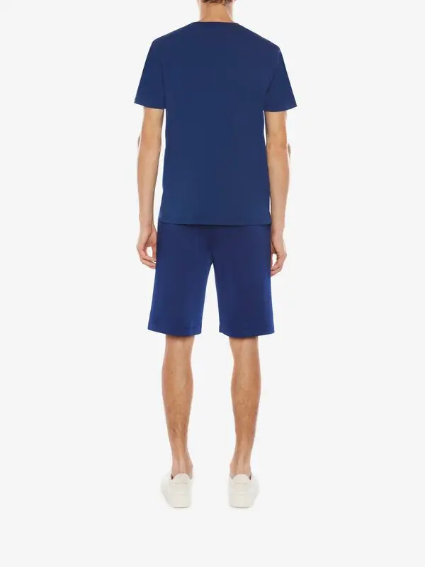 Alexander McQueen Embroidered Logo Shorts