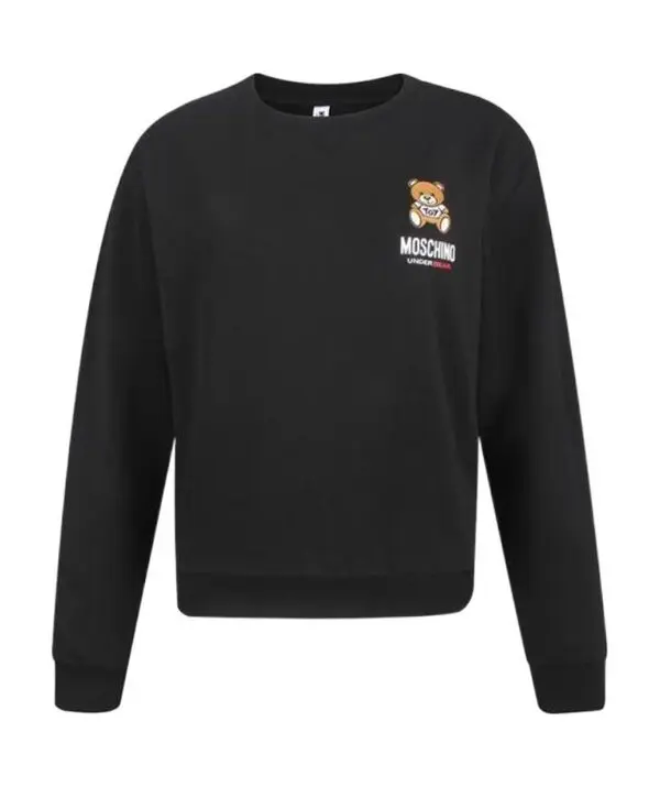 Moschino Under Bear Crewneck Sweatshirt