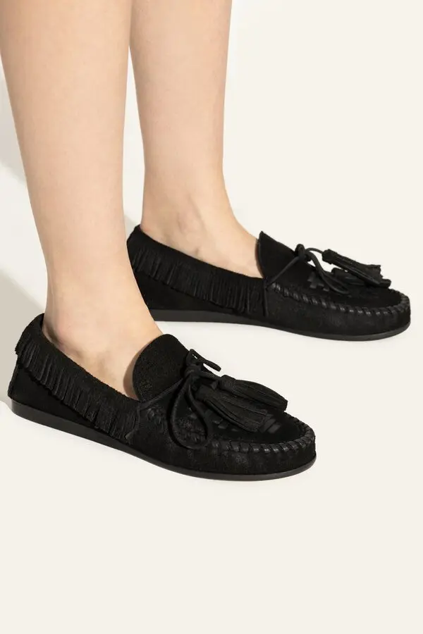 Isabel Marant Étoile Fitza Tassel Loafers - Black