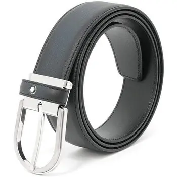 Montblanc Horseshoe Buckle Belt - Gray