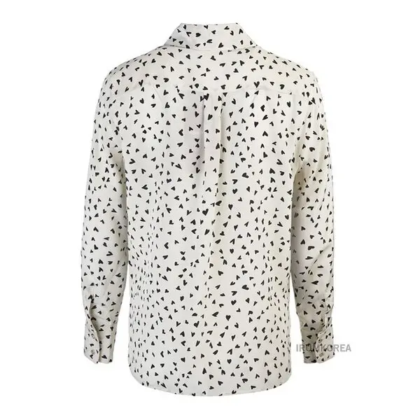 Max Mara All-over Printed Long-sleeved Shirt - Ivory