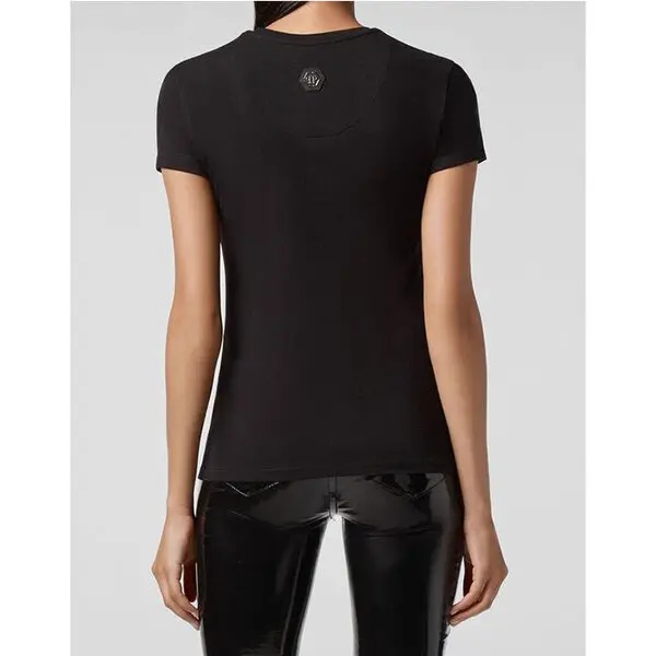 Philipp Plein Logo Embellished T-shirt