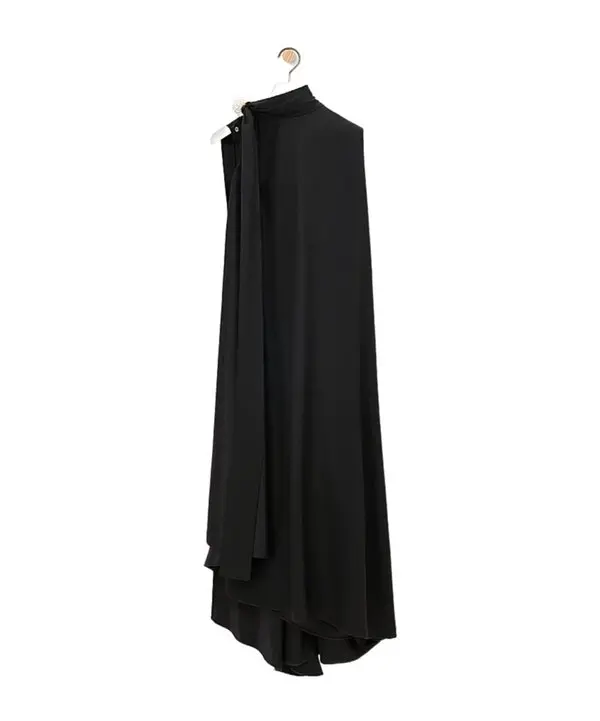 Loewe Sleeveless Silk Dress - Black