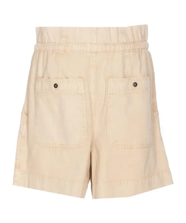 Isabel Marant Étoile Drawstring Denim Shorts - Beige