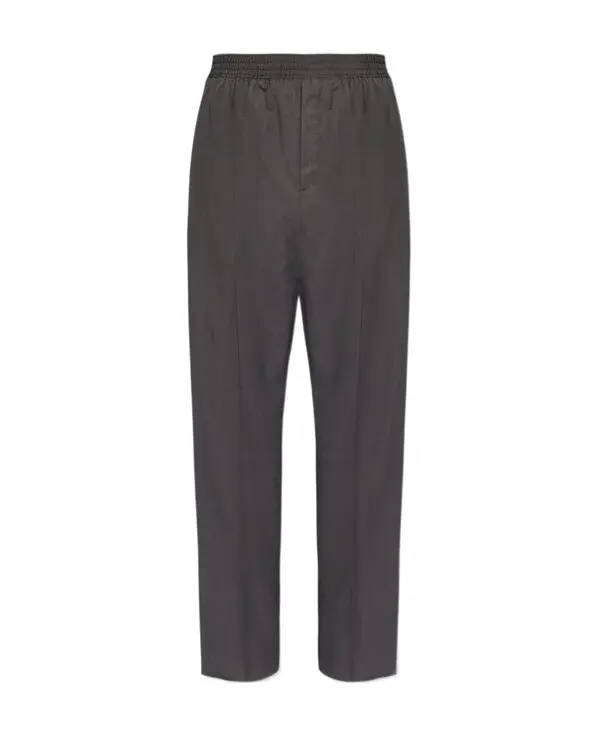 Givenchy 4g Embroidered Straight-leg Trousers - Black