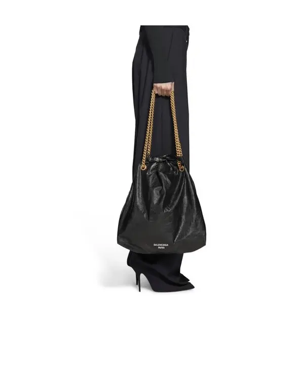Balenciaga Crush Medium Tote Bag