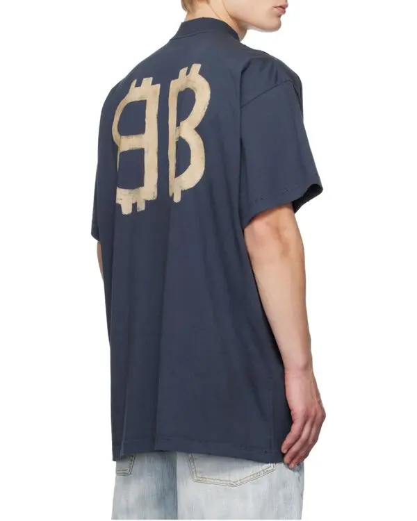 Balenciaga Logo Printed T-shirt