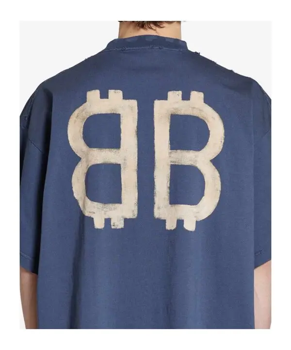 Balenciaga Logo Printed T-shirt