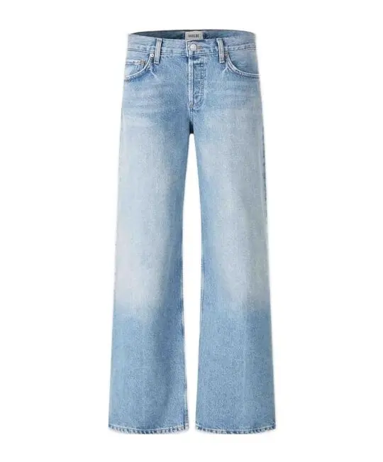 AGOLDE Low-rise Loose Jeans - Blue