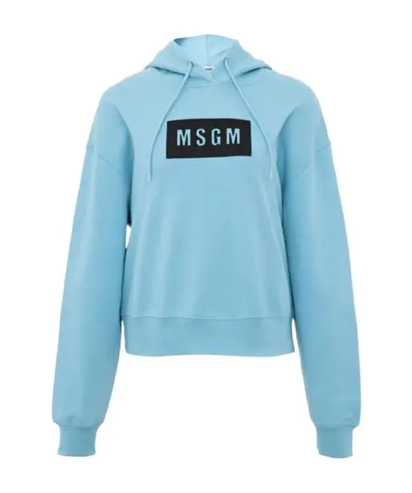MSGM Logo Detail Hoodie