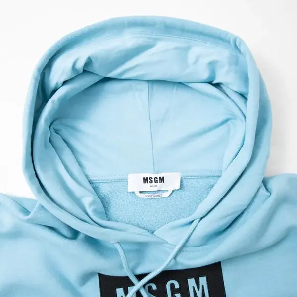 MSGM Logo Detail Hoodie