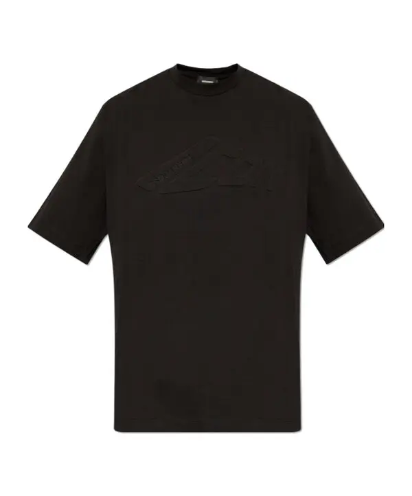 Dsquared2 Logo Embossed Crewneck T-shirt