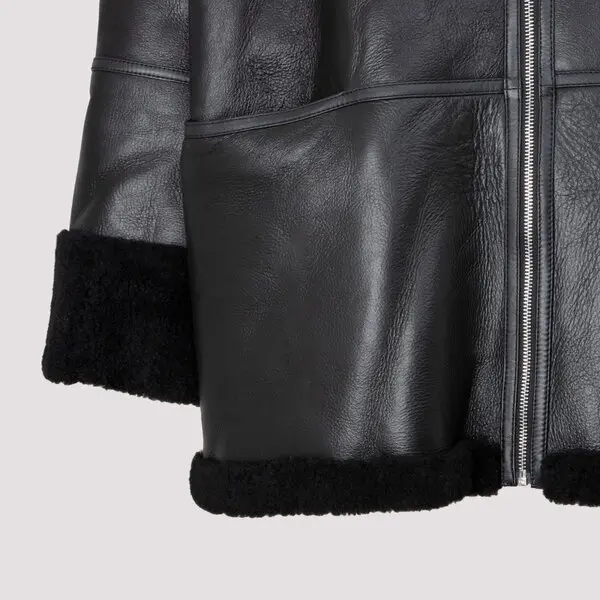 TOTEME Zip-up Jacket With Trim Detail