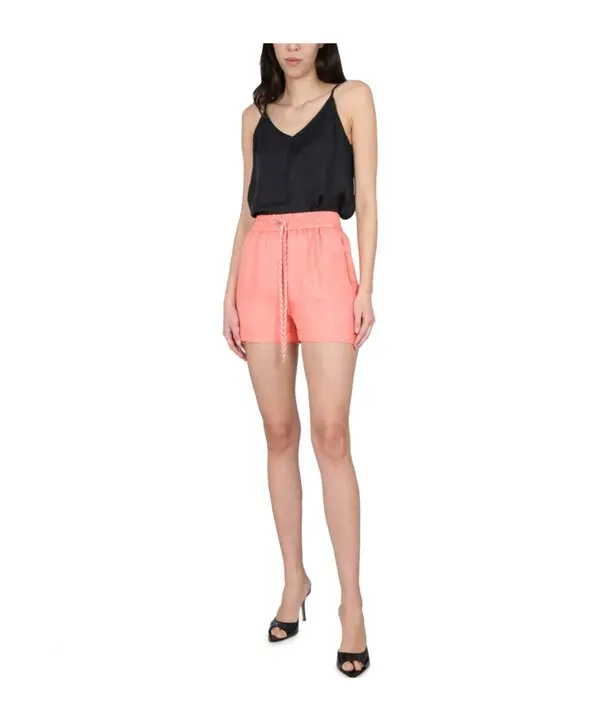 ALYSI High-waisted Drawstring Shorts