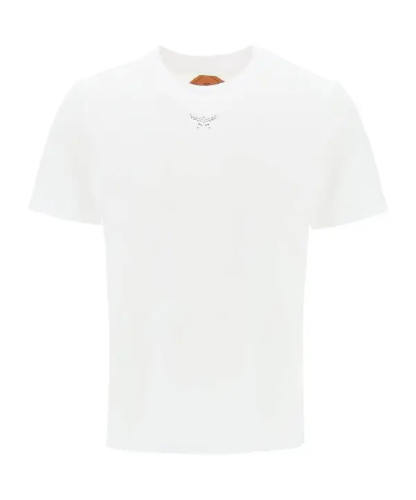 Mcm Item O-neck Short-sleeved T-shirt - White