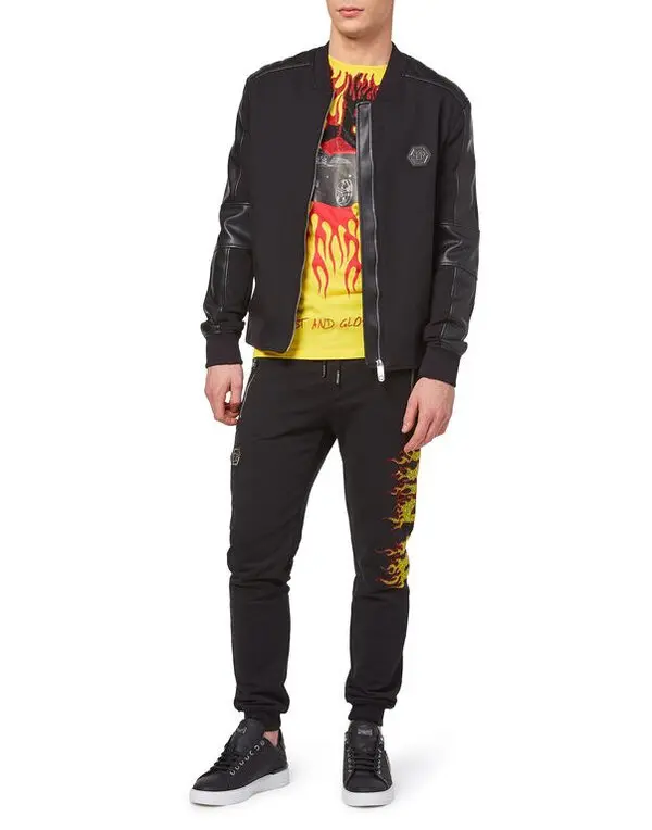 Philipp Plein Plush Sweatpants