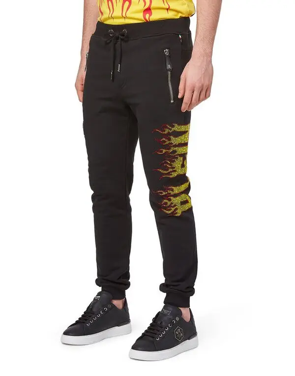 Philipp Plein Plush Sweatpants