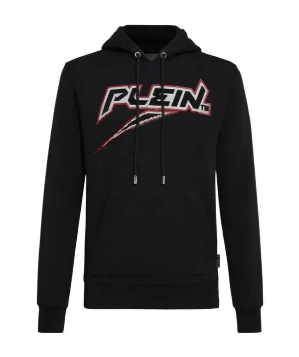 Philipp Plein Logo Detail Hoodie