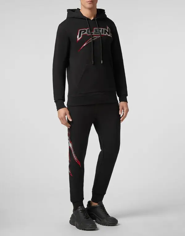 Philipp Plein Logo Detail Hoodie