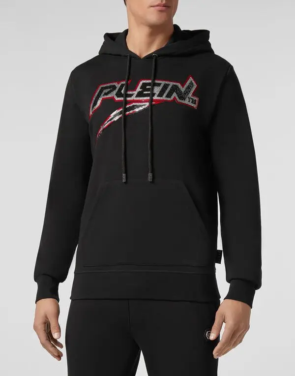 Philipp Plein Logo Detail Hoodie