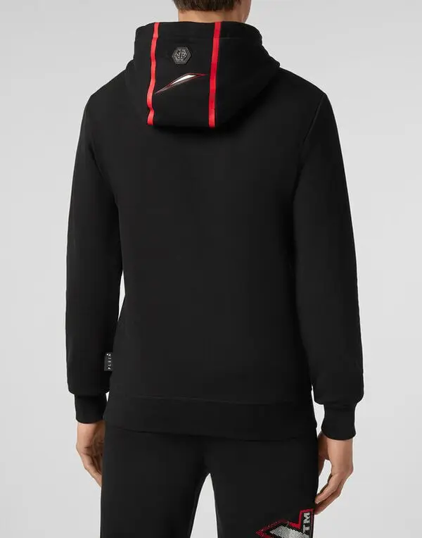 Philipp Plein Logo Detail Hoodie