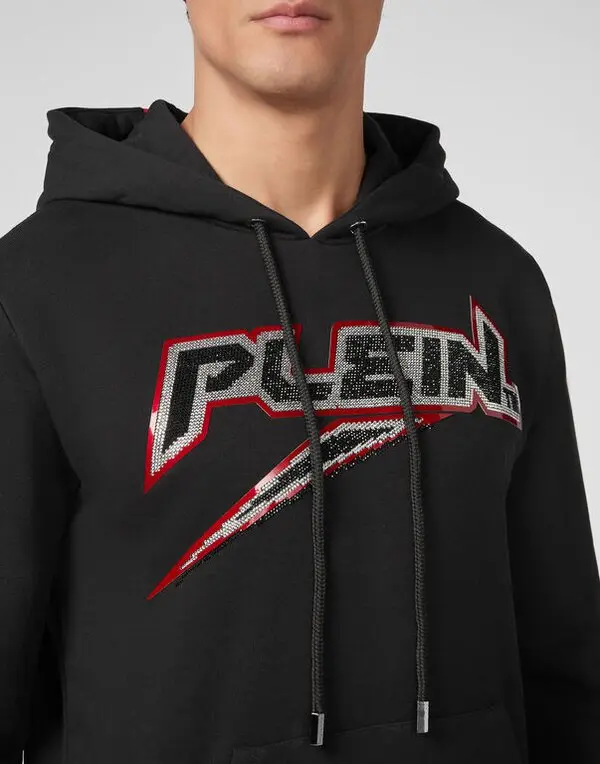 Philipp Plein Logo Detail Hoodie