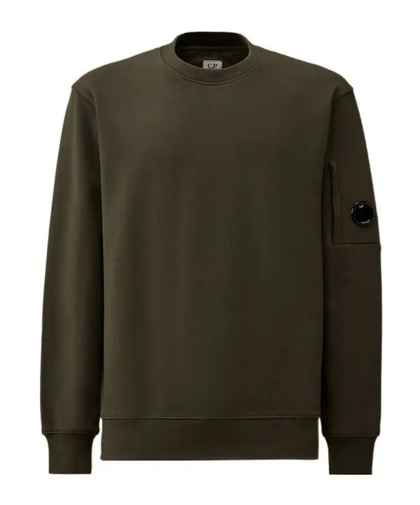 C.P. COMPANY Lens Detail Sweatshirt - Shadow-gray