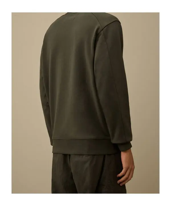 C.P. COMPANY Lens Detail Sweatshirt - Shadow-gray