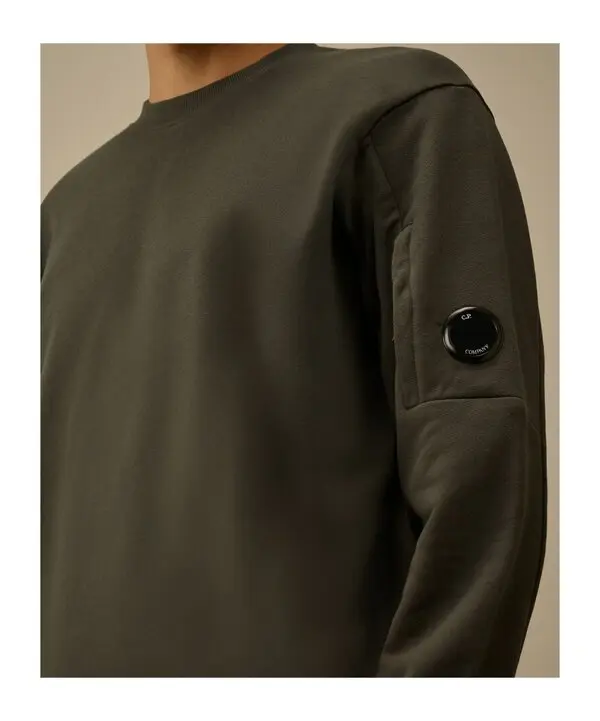 C.P. COMPANY Lens Detail Sweatshirt - Shadow-gray